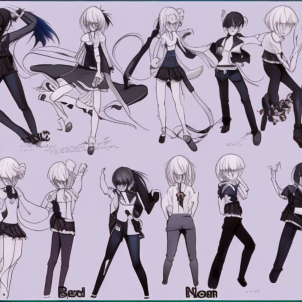 Jak rysować pozy do anime - Rysowanie Bez Granic